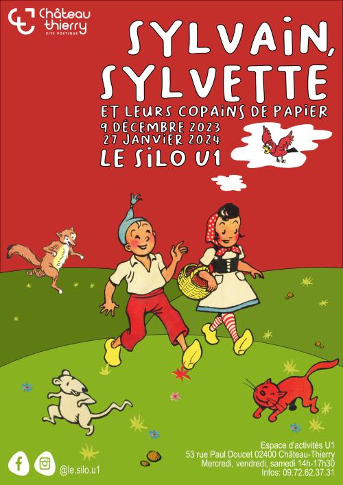 Entraide Castelle CCAS Château Thierry - Expo BD : Sylvain, Sylvette